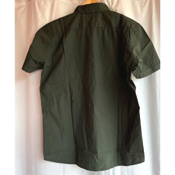 Linksoul | Shirts | Linksoul Button Down Short Sleeve Golf Mens Shirt Rainforest Green Ls229 ...